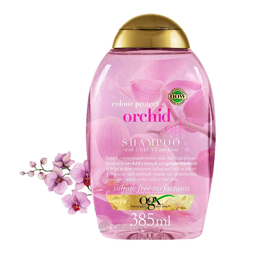 شامپو او جی ایکس OGX مدل Orchid Oil حجم 385 میل - ماسوکالا